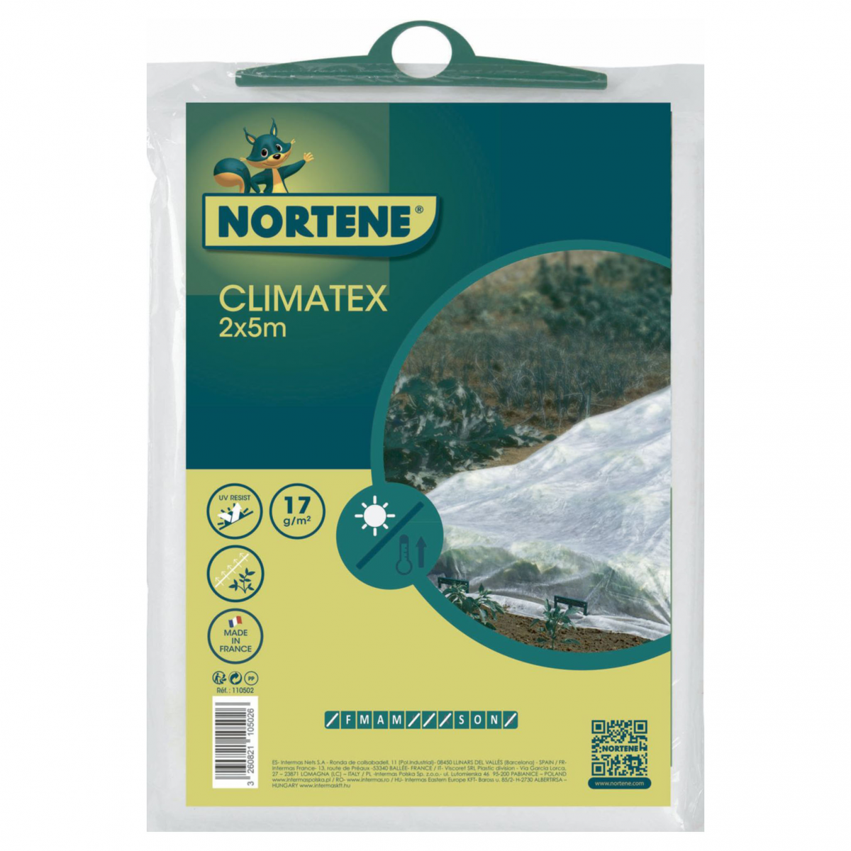 Manta de Proteção Climatex 2x5m - 2120690000031-1 - Armazéns Reis
