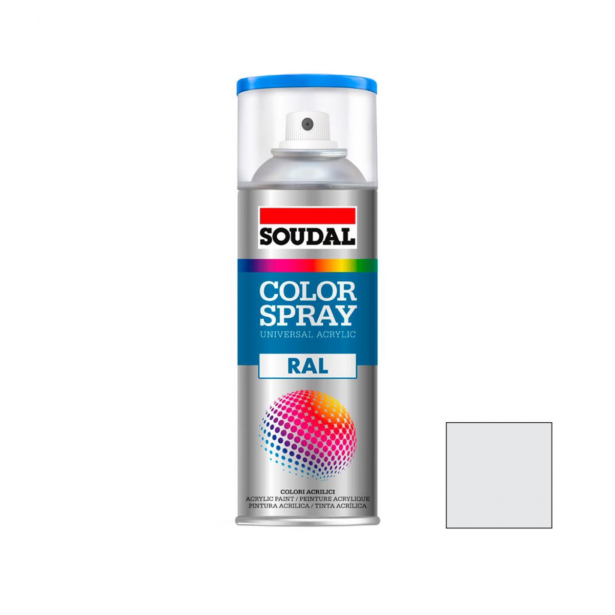 Spray Soudal Transparente Mate - 2120370000344-1157 - Armazéns Reis