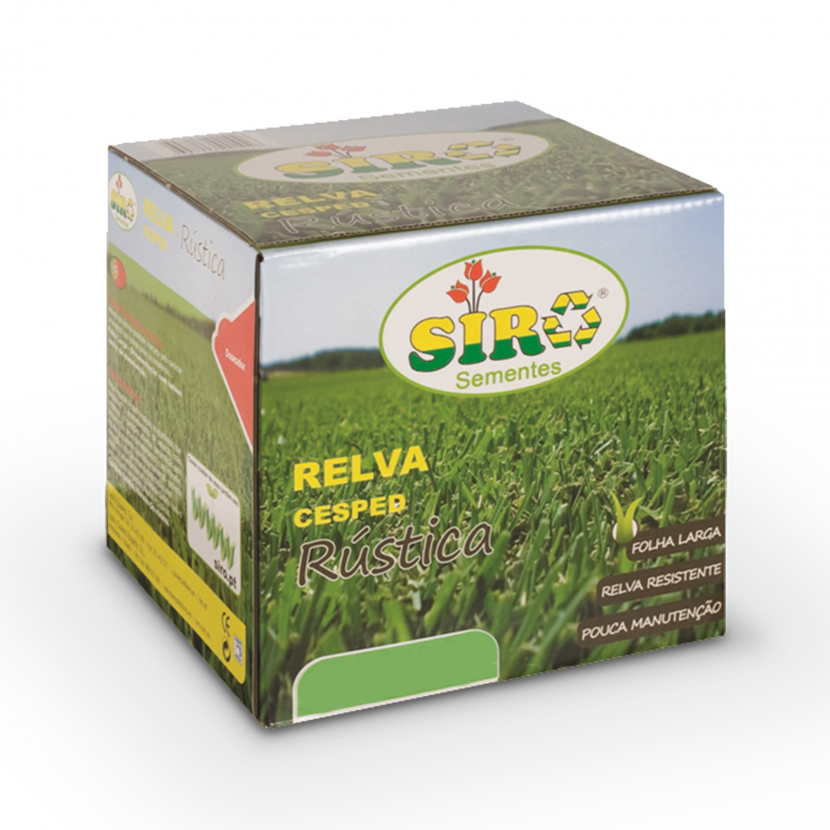 Sementes de Relva Rustica Siro - 2120989000100-1 | Armazéns Reis