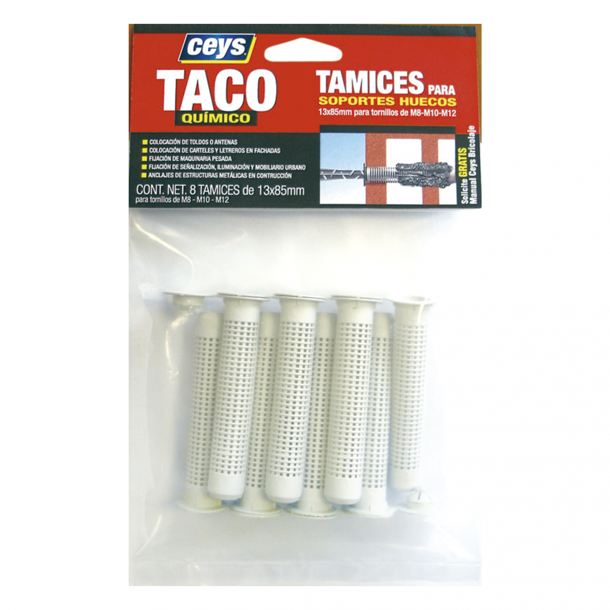 Camisa para Bucha Química Ceys 13x85mm 8un - 8411519916157-1 - Armazéns ...