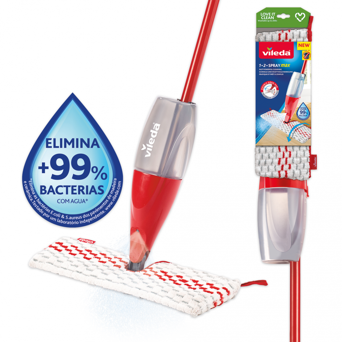 Mopa Vileda 1-2 Spray Max - 4023103199200-1 | Armazéns Reis