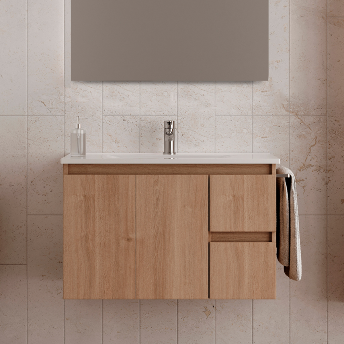 Móvel de WC Ninapro com Lavatório - 05186-1106 - Armazéns Reis