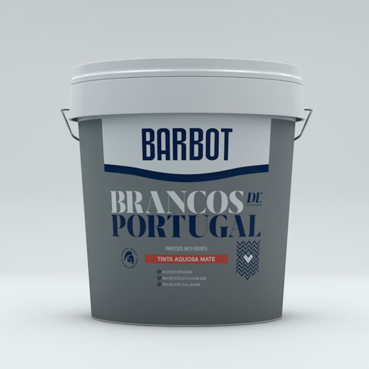 Tinta Plástica Barbot Brancos de Portugal Branco Puro - 01159-2 | Armazéns Reis
