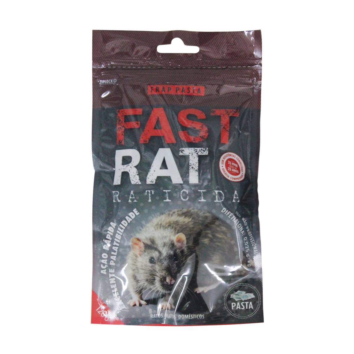 Raticida Pasta Fastrat 120Gr - 5605313007354-1 | Armazéns Reis